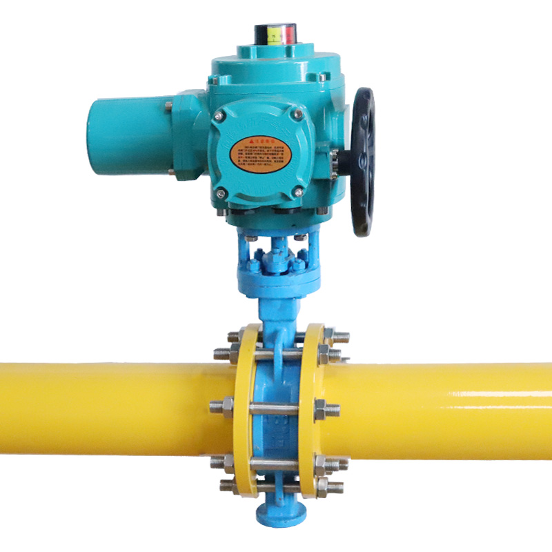 Dn100 Ss Motorized Electric Actuator Stainless Steel Wafer Butterfly Valve Motor Drive Valve